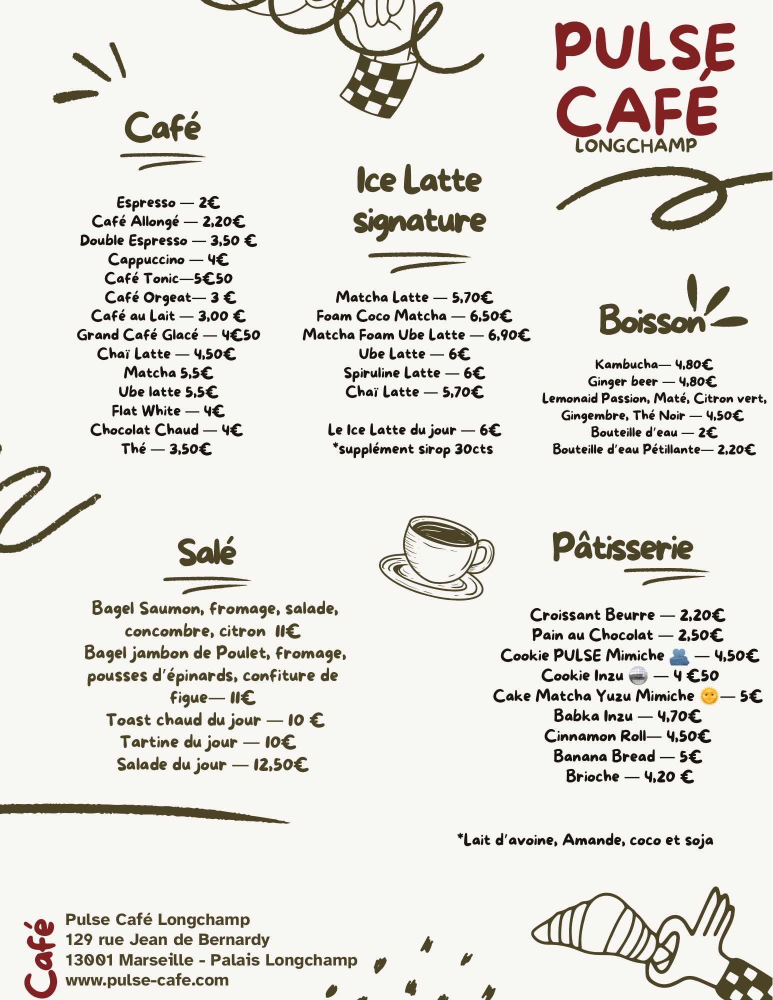 Pulse Caf Yoga Pilates Marseille Coffee Shop Cr ateurs
